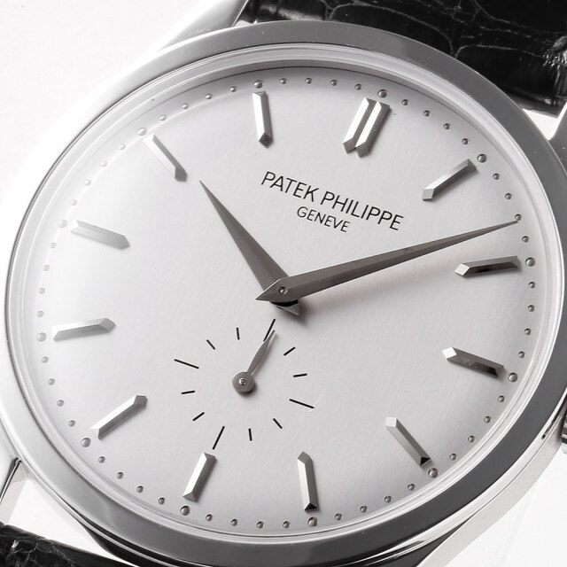 5196G-001 シルバー PATEK PHILIPPE（パテックフィリップ）カラトラバ 中古 | 東京・大阪の高級ブランド時計の販売・通販 ...