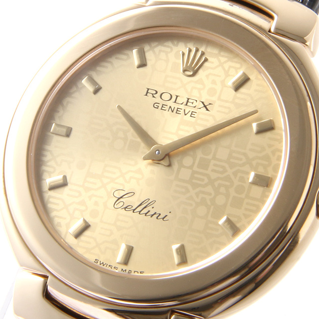 6623/8 シャンパンプリントコンピューター E番 ROLEX（ロレックス） チェリーニ 中古 | 東京・大阪の高級ブランド時計の販売・通販 ...