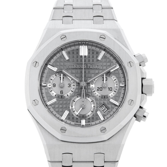 26715ST.OO.1356ST.02 グレー AUDEMARS PIGUET（オーデマピゲ）ロイヤルオーク クロノグラフ 中古 | 東京 ...