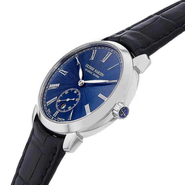 3203-136/E3 ブルー ULYSSE NARDIN（ユリスナルダン）クラシコ マニュファクチュール 中古 | 東京・大阪の高級ブランド時計の販売・通販ならGINZA RASIN - U ...