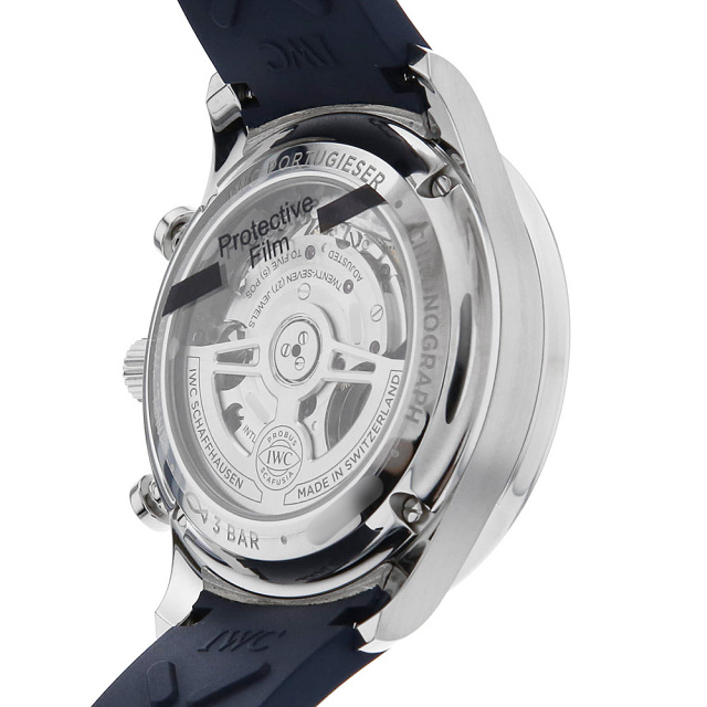 IW371620 ホワイト×ブルー IWC ポルトギーゼ・クロノグラフ 新品 | 東京・大阪の高級ブランド時計の販売・通販ならGINZA ...
