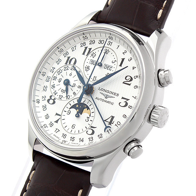 L2.773.4.78.3 LONGINES（ロンジン） マスターコレクション クロノグラフ ムーンフェイズ 新品 | 東京・大阪の高級 ...