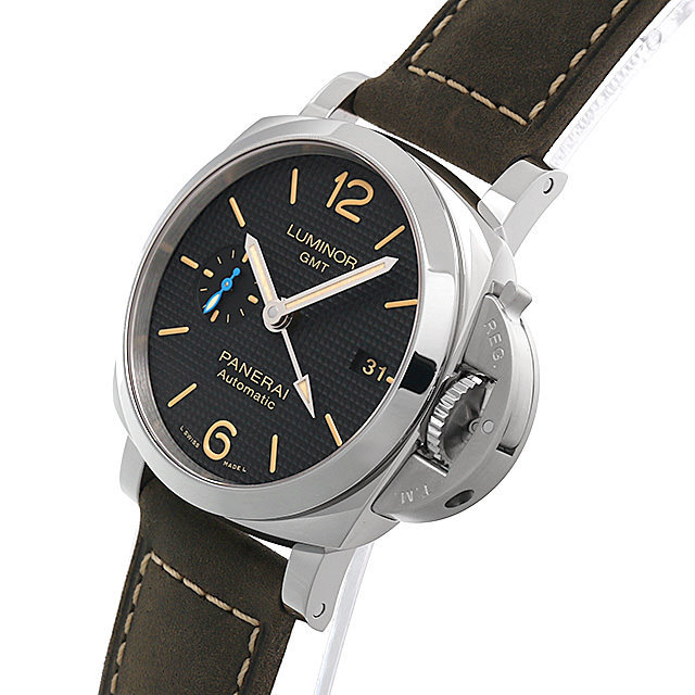 PAM01535 PANERAI（パネライ） ルミノール1950 3デイズ GMT オートマティック アッチャイオ 新品 | 東京・大阪の高級 ...
