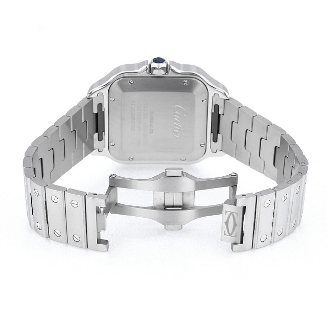 WSSA0062 グリーン Cartier（カルティエ）サントス ドゥ カルティエ ウォッチ LM 新品 | 東京・大阪の高級ブランド時計の ...