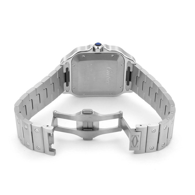 WSSA0071 ブルー Cartier（カルティエ）サントス ドゥ カルティエ LM 新品 | 東京・大阪の高級ブランド時計の販売・通販なら ...