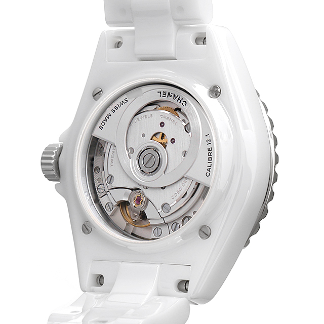 H5705 CHANEL（シャネル） J12 白セラミック 12Pダイヤ キャリバー12.1 未使用 | 東京・大阪の高級ブランド時計の販売 ...