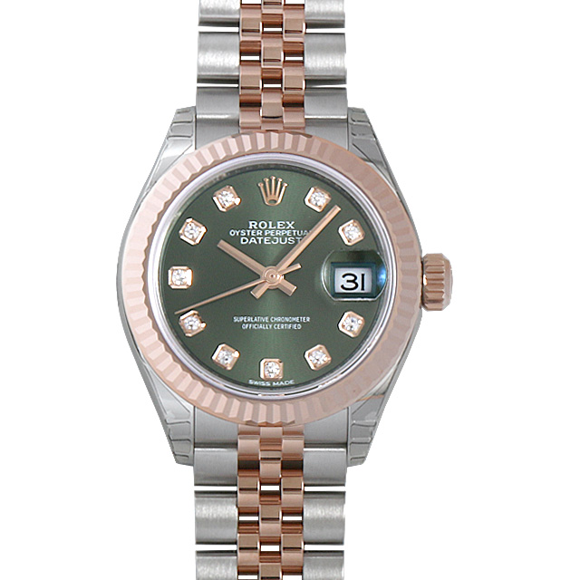 279171G ROLEX（ロレックス） デイトジャスト28 10Pダイヤ 新品 | 東京・大阪の高級ブランド時計の販売・通販ならGINZA ...