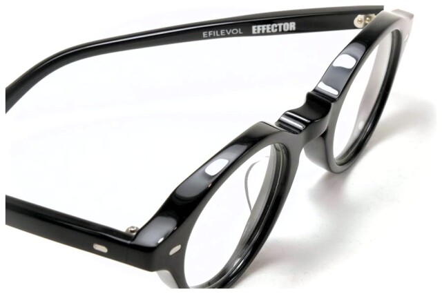 エフェクター エーダブリュ－2 メガネ コラボ EFFECTOR AW2 BK (Black)