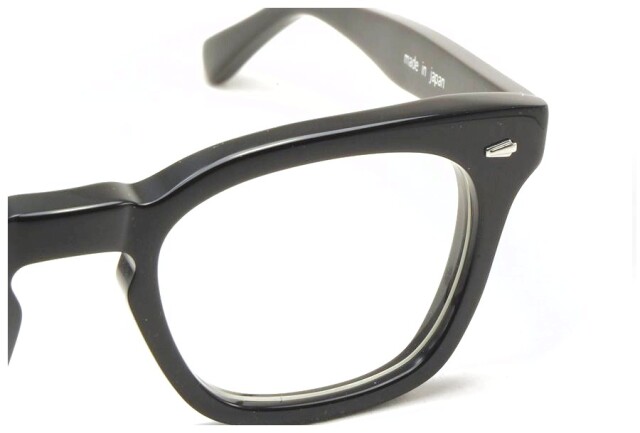 エフェクター カット メガネ ウェリントン EFFECTOR CUT BK (Black)