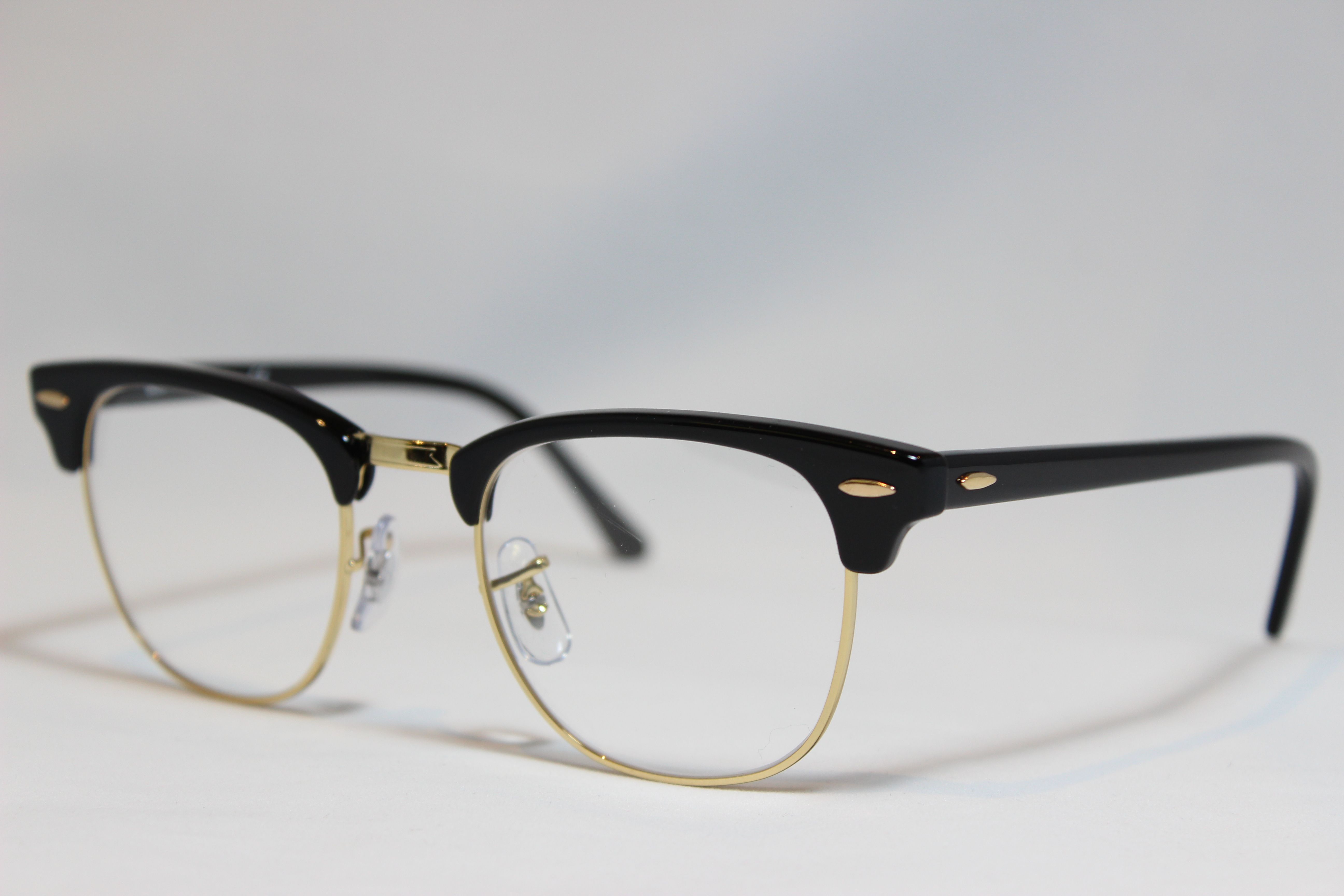 レイバン クラブマスター メガネ ブロー Rayban Clubmaster W0365 Size49 Clear