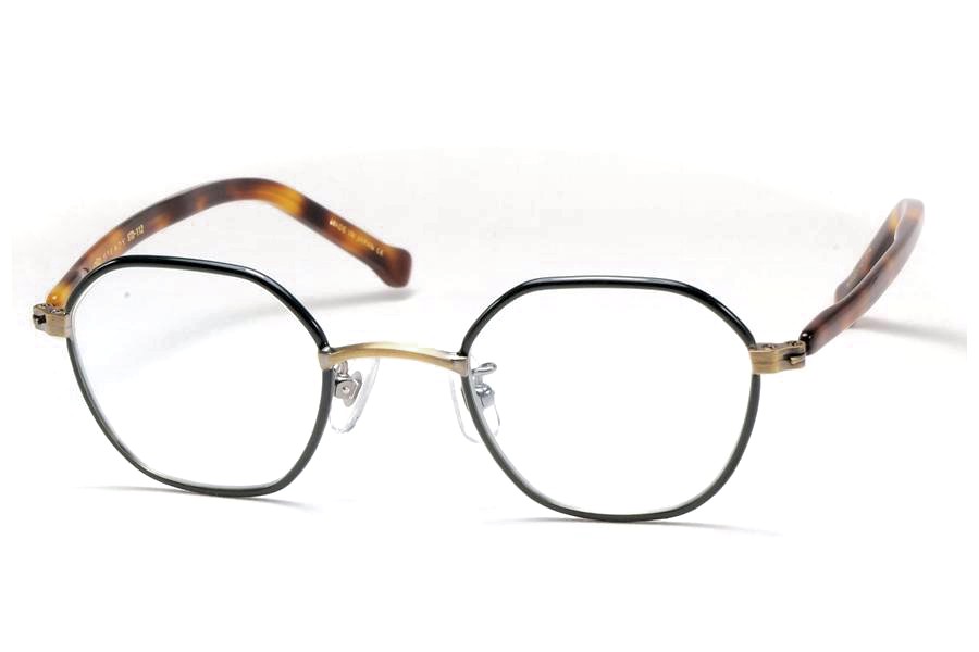 STEADY ステディ メガネ 眼鏡 STD-112 C4 グリーン べっ甲柄