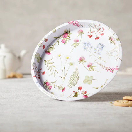 英国紅茶 Ringtons リントンズ【ワイルドフラワー柄ティートレイ】 Ringtons Japan リントンズジャパン