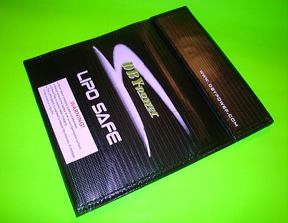 DBY LIPO SAFE サイズ L 黒 R／C ネットショップ ロビン