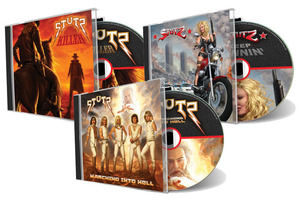 STUTZ (US) / Killer + Marching Into Hell + Keep Runnin' (3CD set)