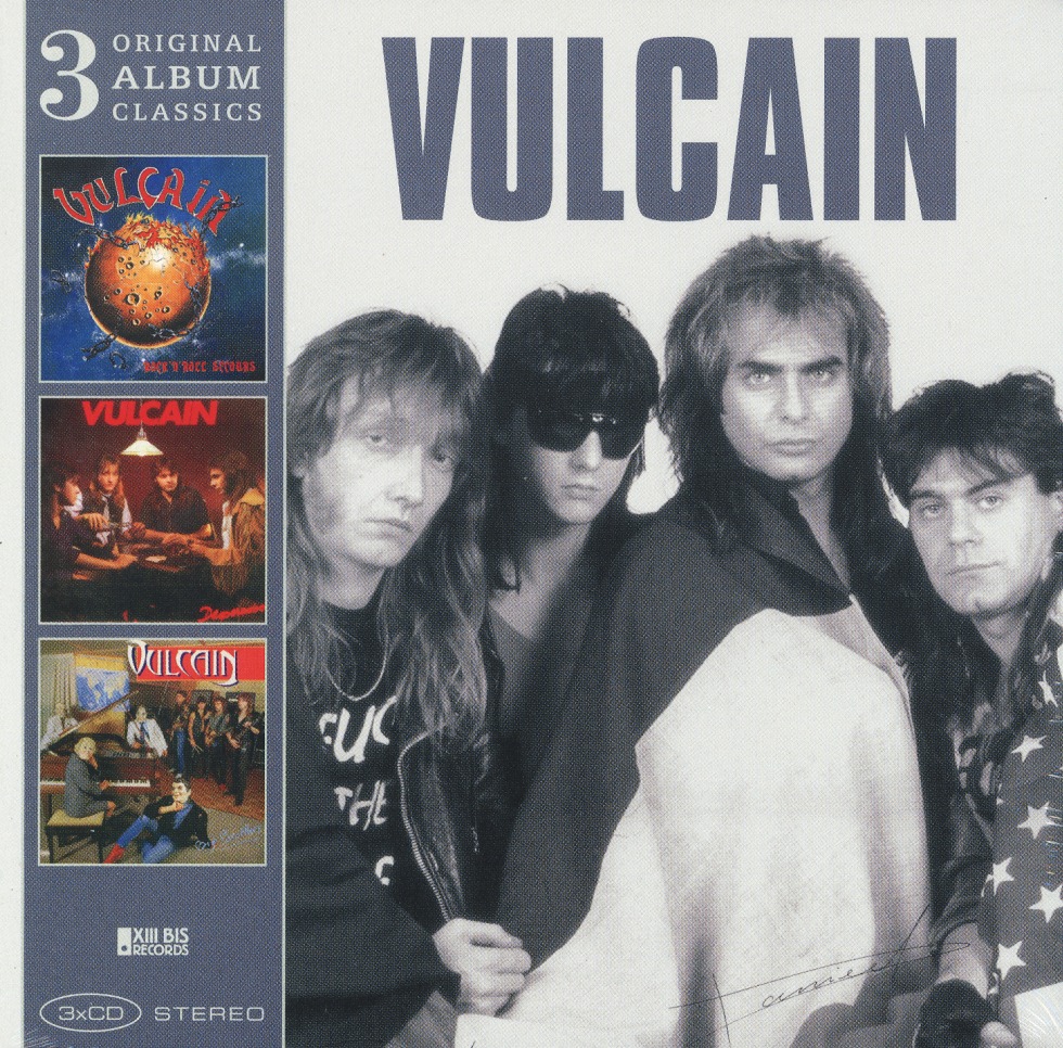 VULCAIN (France) / 3 Original Album Classics (3CD)