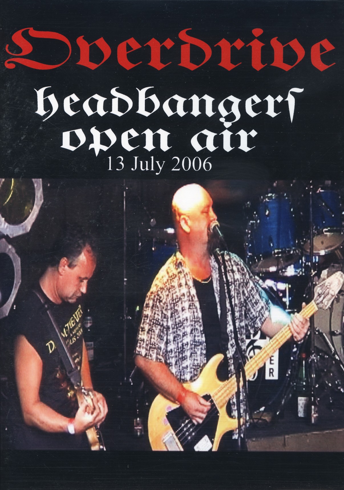 OVERDRIVE (UK) / Headbangers Open Air (DVD-R)