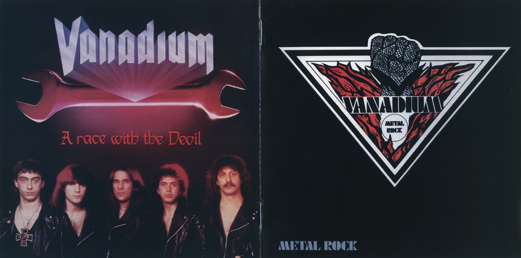 VANADIUM (Italy) / Metal Rock + A Race With The Devil (collector's item)