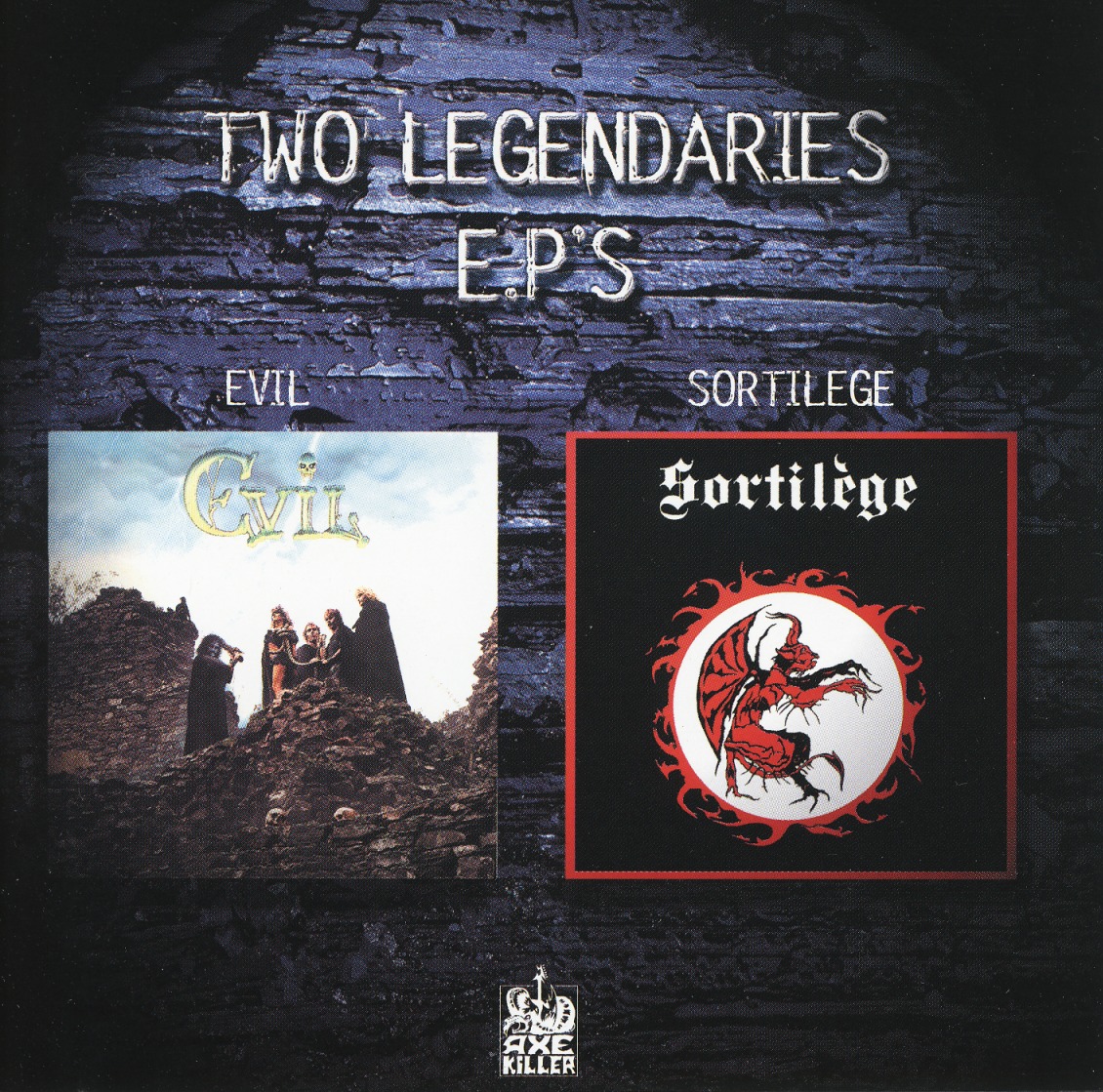 EVIL (Denmark) & SORTILEGE (France) / split