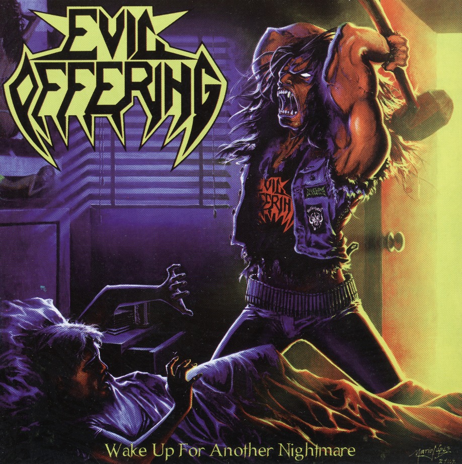 EVIL OFFERING/WAKE UP FOR ANOTHER NIGHTMARE ROCK AVENUE RECORDS ロック ...