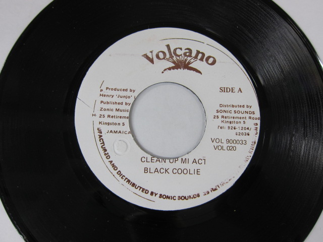 BLACK COOLIE / CLEAN UP MI ACT / VOLCANO ロッカーズアイランド