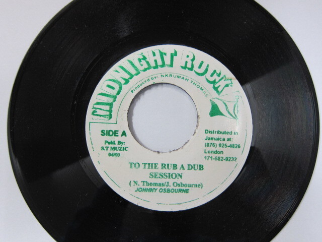 JOHNNY OSBOURNE / TO THE RUB A DUB SESSION / COLLEGE ROCK RIDDIM ...