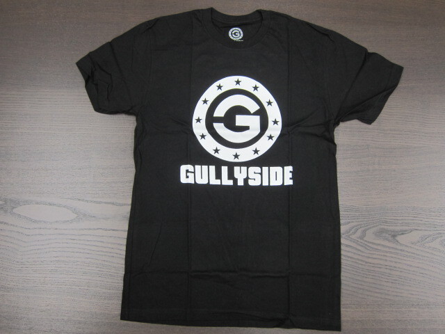 GULLY SIDE T-SHIRTS （BLACK × WHITE） Sサイズ ロッカーズアイランド