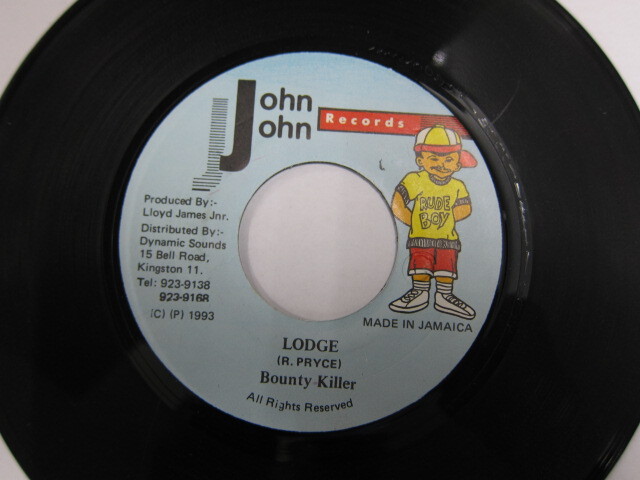 BOUNTY KILLER / LODGE / SLENG TENG RIDDIM / JOHN JOHN ロッカーズアイランド