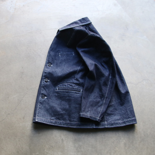 EEL PRODUCTS (イール プロダクツ) E-23162 [CHOP JACKET / チョップジャケット] デニムジャケット (INDIGO)