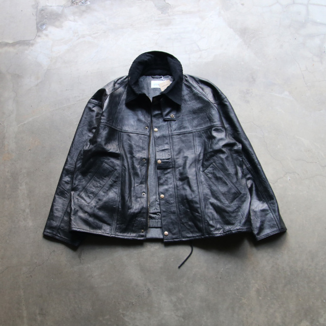YOUSED (ユーズド) [ LEATHER DRIVERS JACKET ] リメイク レザー ドライバーズジャケット