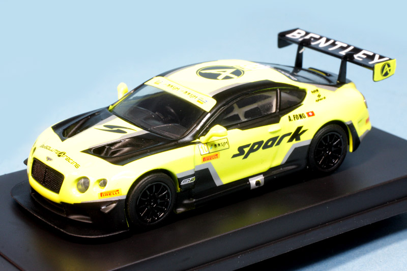 Y105 - スパーク 1/64 ベントレー コンチネンタル GT3 マカオGP FIA GT World Cup 2016 5th No ...