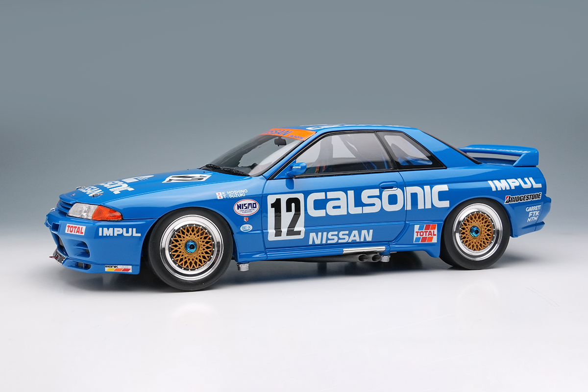 [予約] アイドロン 1/18 カルソニック スカイライン GT-R R32 Gr.A JTC 西日本サーキット1990 ウィナー EML185