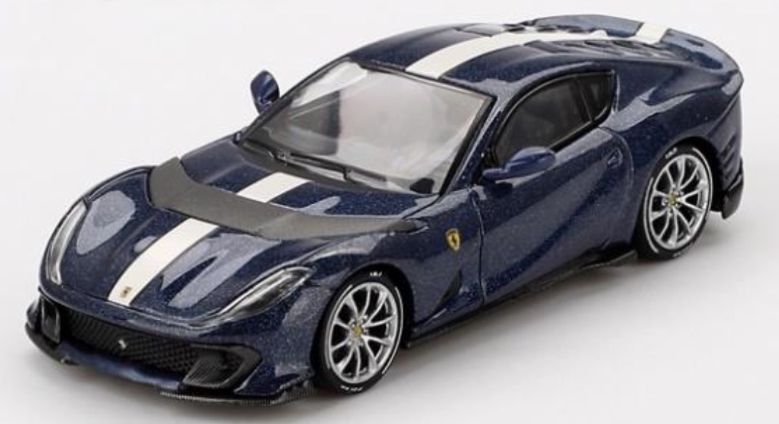 [予約] BBR 1/64 フェラーリ 812 コンペティション TdFブルー BBRFER64011