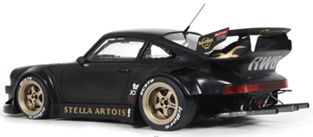 [予約] GTスピリット 1/18 RWB Stella Artois 2010 ブラック GTS918