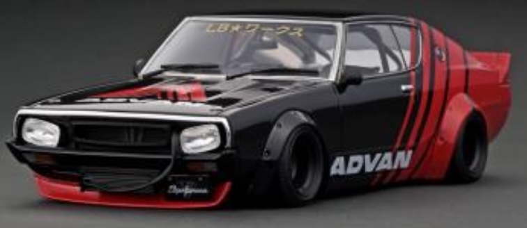 [予約] イグニッションモデル 1/18 LB ワークス ニッサン スカイライン 2000 GT-R KPGC110 ケンメリ アドバン IG3215