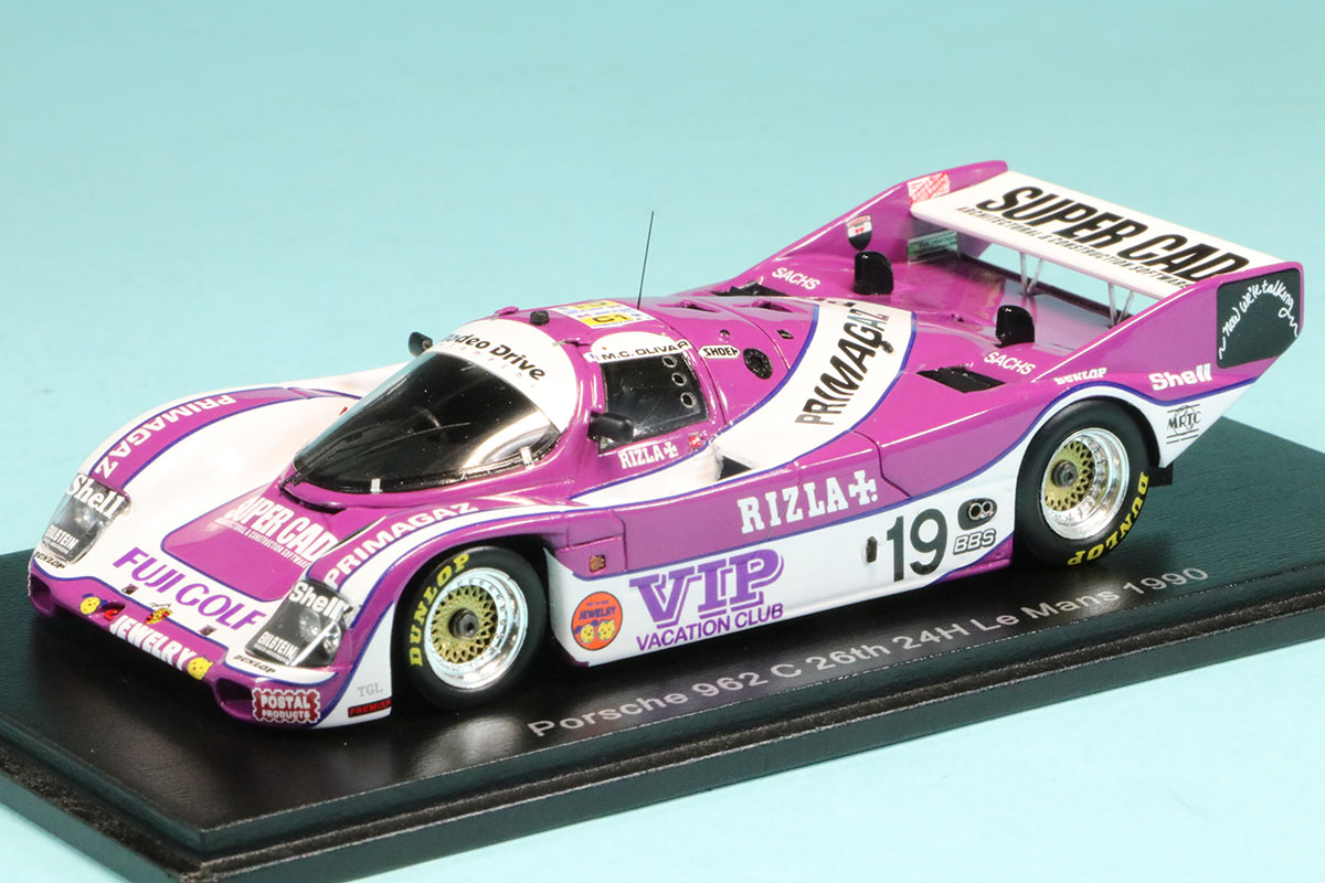 スパーク 1/43 ポルシェ 962C ルマン 24h 1990 26th No.19 S9882