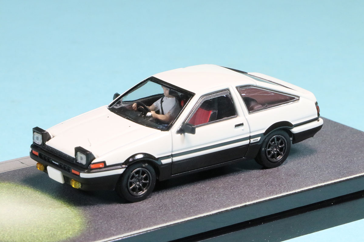 ホビージャパン 1/64 トヨタ スプリンター トレノ GT APEX AE86 / 頭文字D VS 中里毅 藤原拓海ドライバーフィギュア付き HJ643008DA