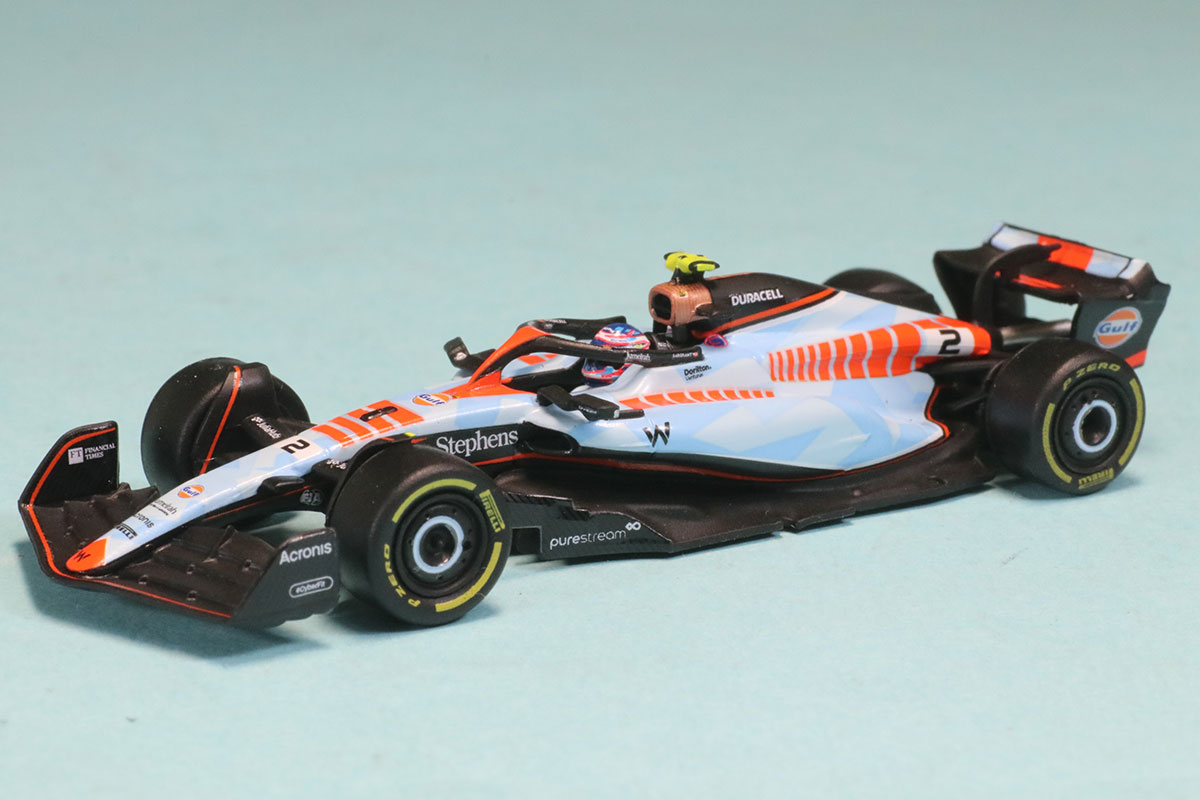 スパーク 1/64 ウィリアムズ FW45 シンガポール GP 2023 L.サージェント Y350