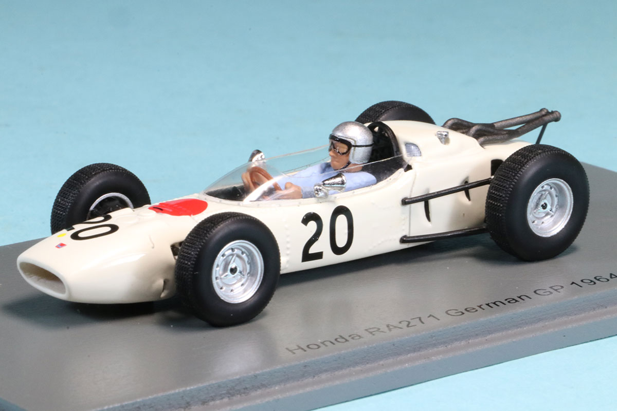 スパーク 1/43 ホンダ RA271 ドイツGP 1964 R.バックナム S6217 ミニカーショップ ロム