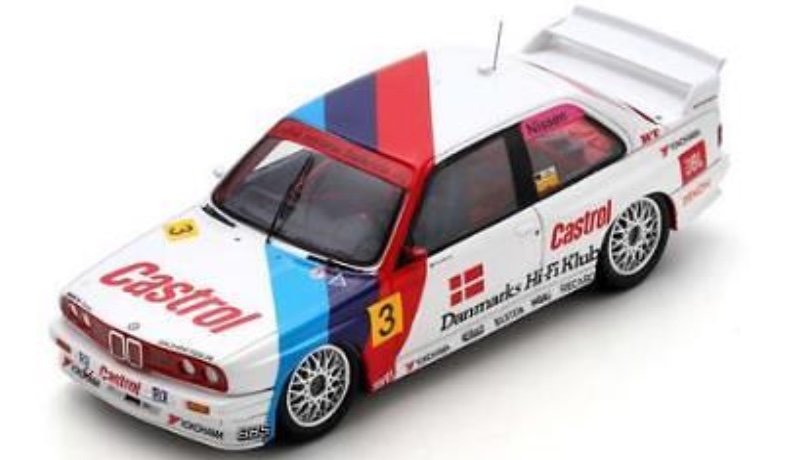 [予約] スパーク 1/43 BMW M3 E30 シュニッツァー GP デンマーク 1991 No.3 S2821