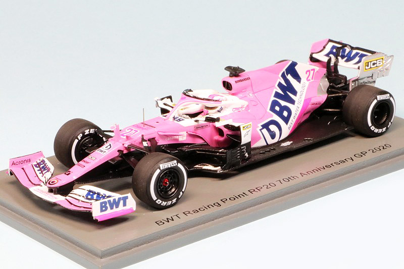 スパーク 1/43 BWT レーシング ポイント RP20 70th AnniversaryGP 2020 N.ヒュルケンベルグ S6478