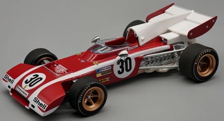 [予約] テクノモデル 1/43 フェラーリ 312 B2 ベルギーGP 1972 C.レガッツォーニ TM43-26A