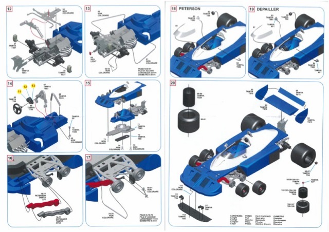タメオ 1/43 メタルキット ティレル P34/2 フォード 日本GP 1977 R.ピーターソン/P.ディパイエ SLK105 ミニカー ...