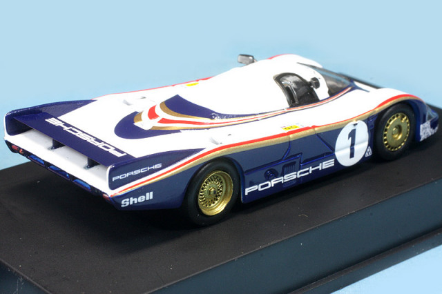 Y099 - スパーク 1/64 ポルシェ 956 ルマン 1982 Winner J.イクス/D.ベル No.1 - ミニカーショップ ロム