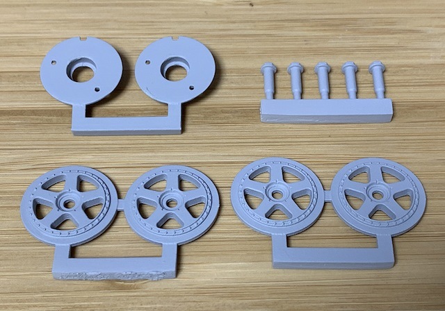 Studio Rosso 1/24 マツダ 787B ホイールセット タミヤ対応 SRP-017 SRP-017 ミニカーショップ ロム