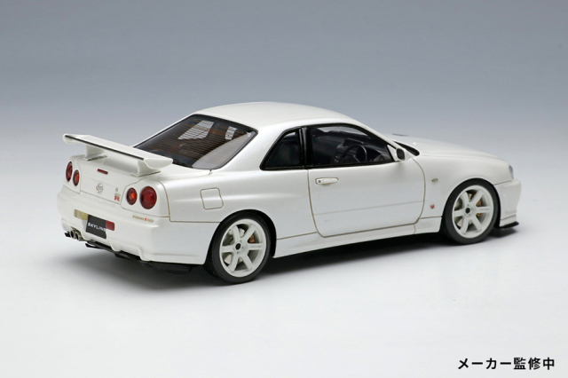 [予約] アイドロン 1/43 ニッサン スカイラインGT-R (BNR34) V-spec II Nur 2002 (TE37ホイール ...