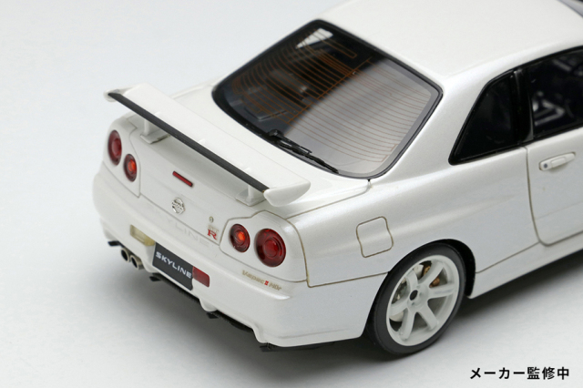 [予約] アイドロン 1/43 ニッサン スカイラインGT-R (BNR34) V-spec II Nur 2002 (TE37ホイール ...