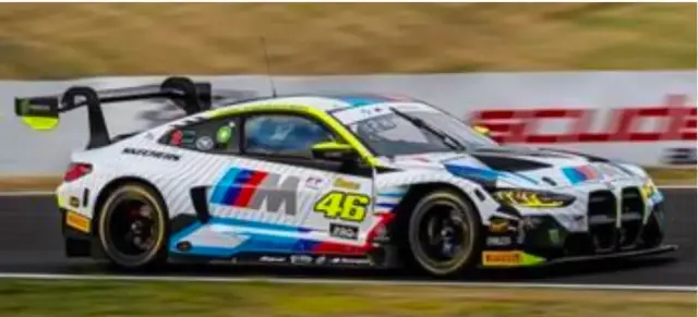 [予約] スパーク 1/43 BMW M4 GT3 No.46 チームWRT バサースト12h 2025 2位 V.ロッシ／C.ウェルツ／R.マルチェッロ AS081 ミニカーショップ ロム