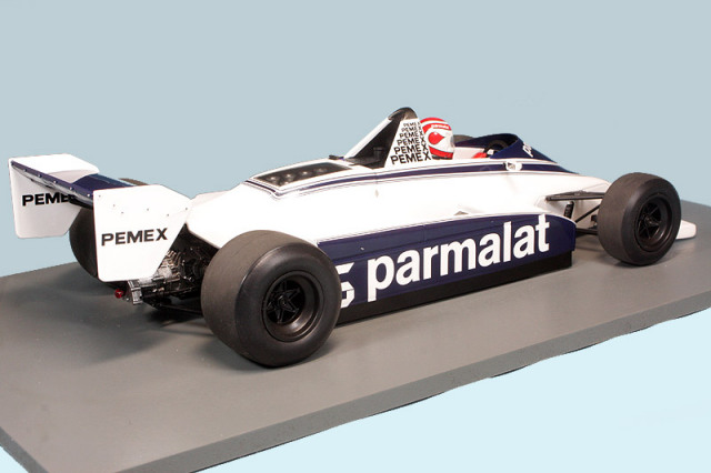 18S166 - スパーク 1/18 ブラバム BT49C アルゼンチンGP 1981 Winner ワールドチャンピオン N.ピケ ...