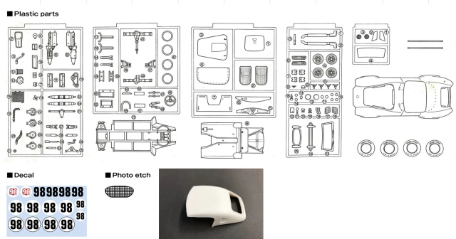 GTM models 1/25 プラモデル シェルビー コブラ 289 クーペ GTM-K001 ミニカーショップ ロム