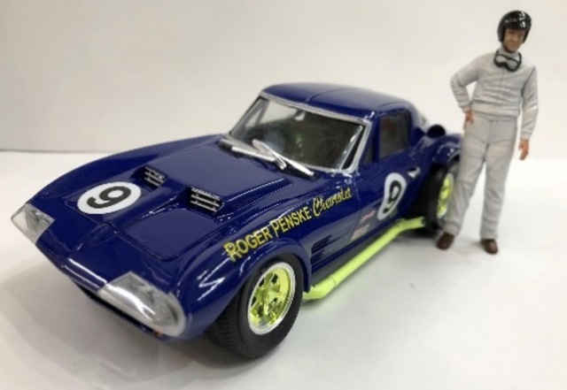 GTM models 1/24 プラモデル コルベット スティングレー レーシングドライバーフィギュア付き GTM-K002